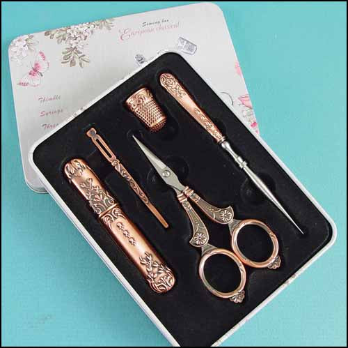Scissor Gift Box Set – Thread the Needle Stitchery LLC