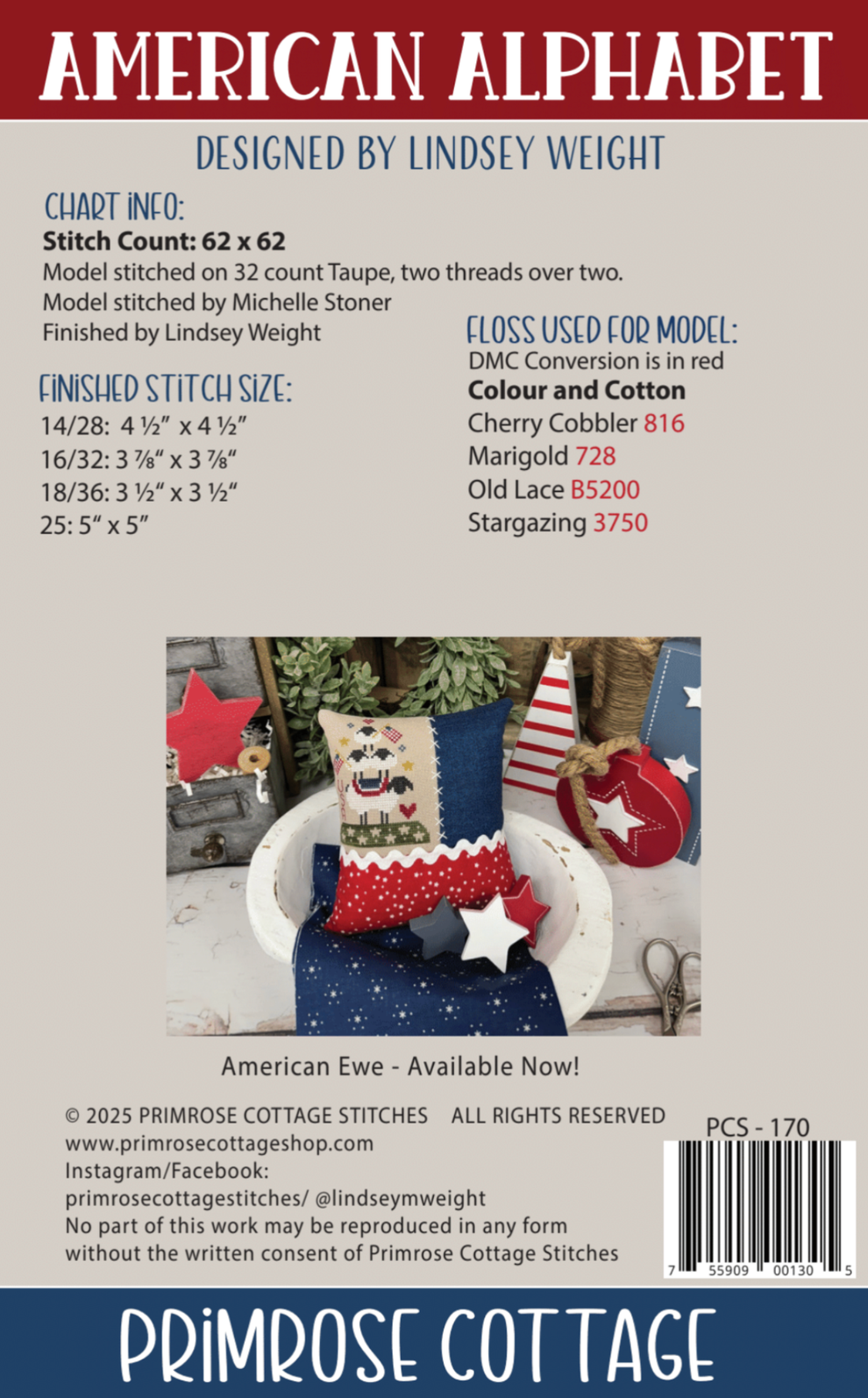 American Alphabet – Thread the Needle Stitchery LLC