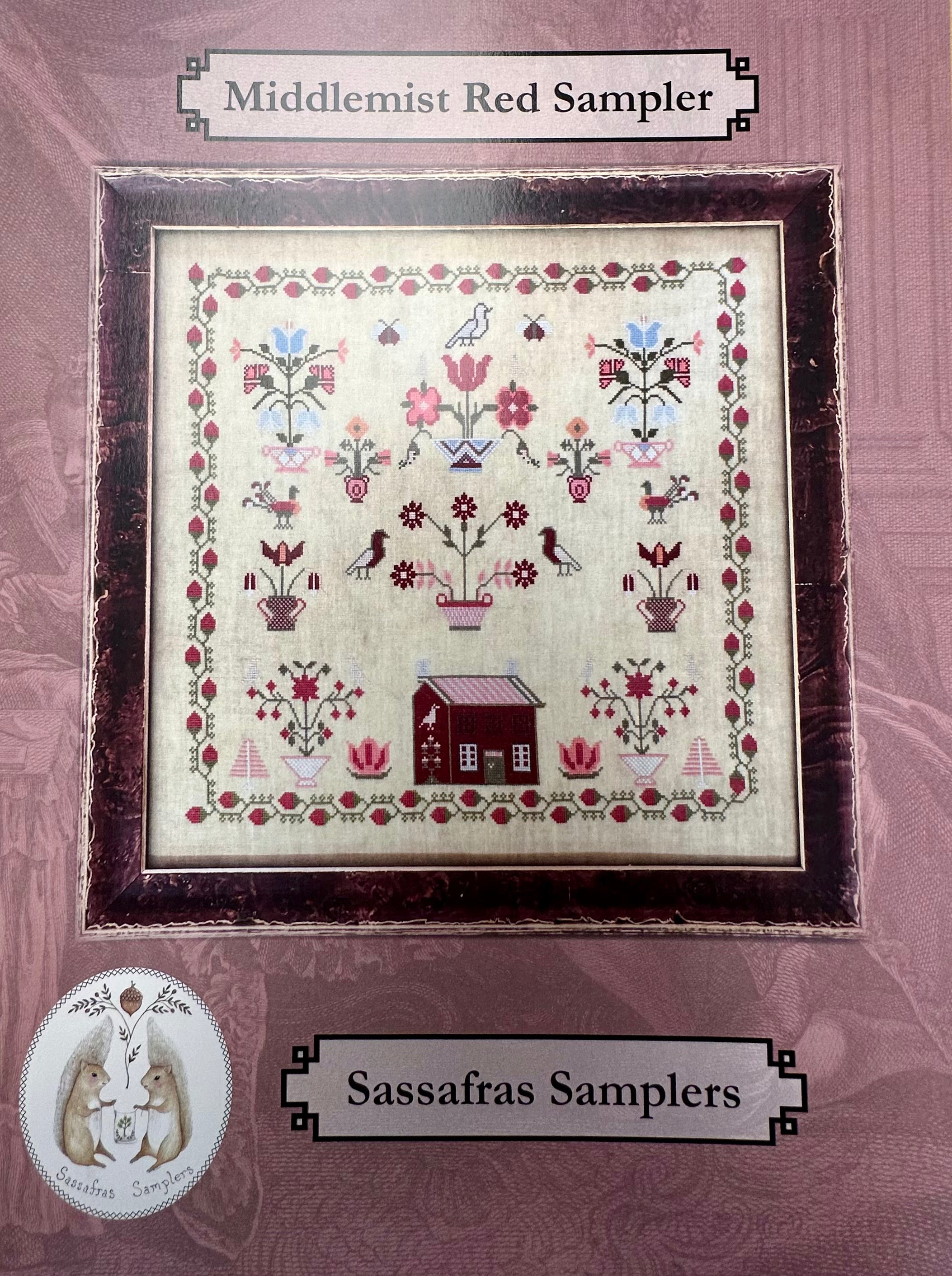 Middlemist Red Sampler – Thread the Needle Stitchery LLC
