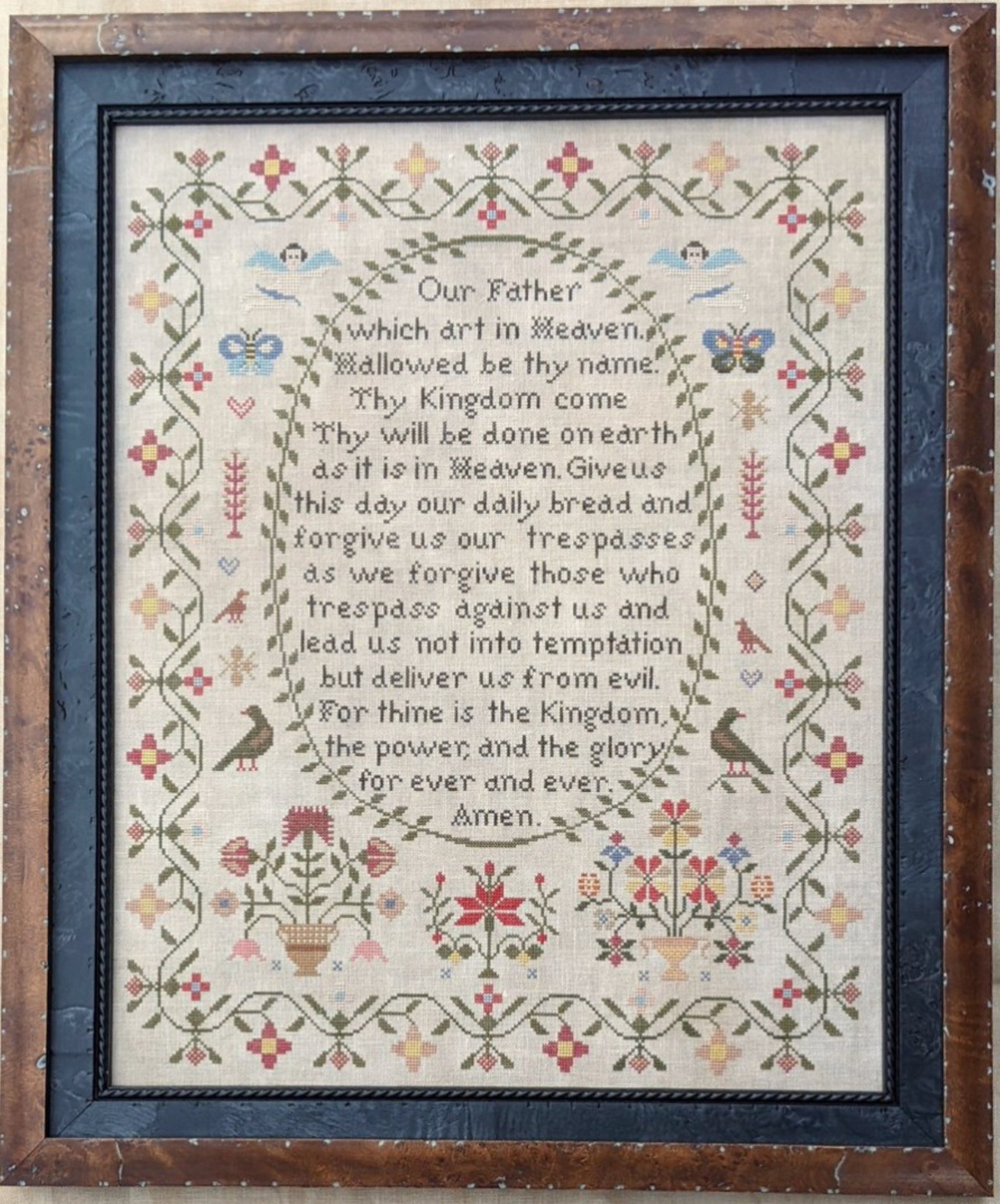 The Lord's Prayer – Thread the Needle Stitchery LLC