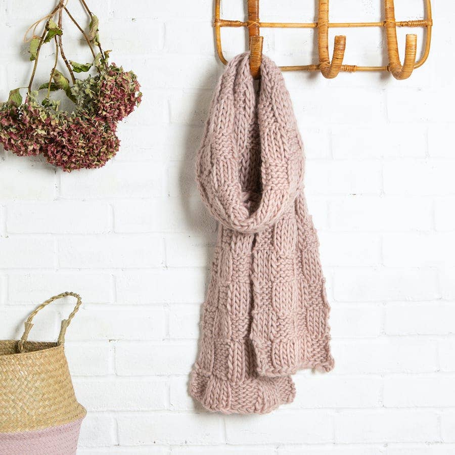 Absolute Beginners Scarf Knitting Kit – Thread the Needle Stitchery LLC
